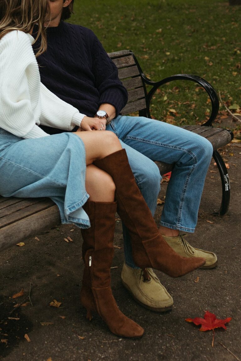 Casual Engagement Photos in Cambridge, MA - Maddy Bethune Photography