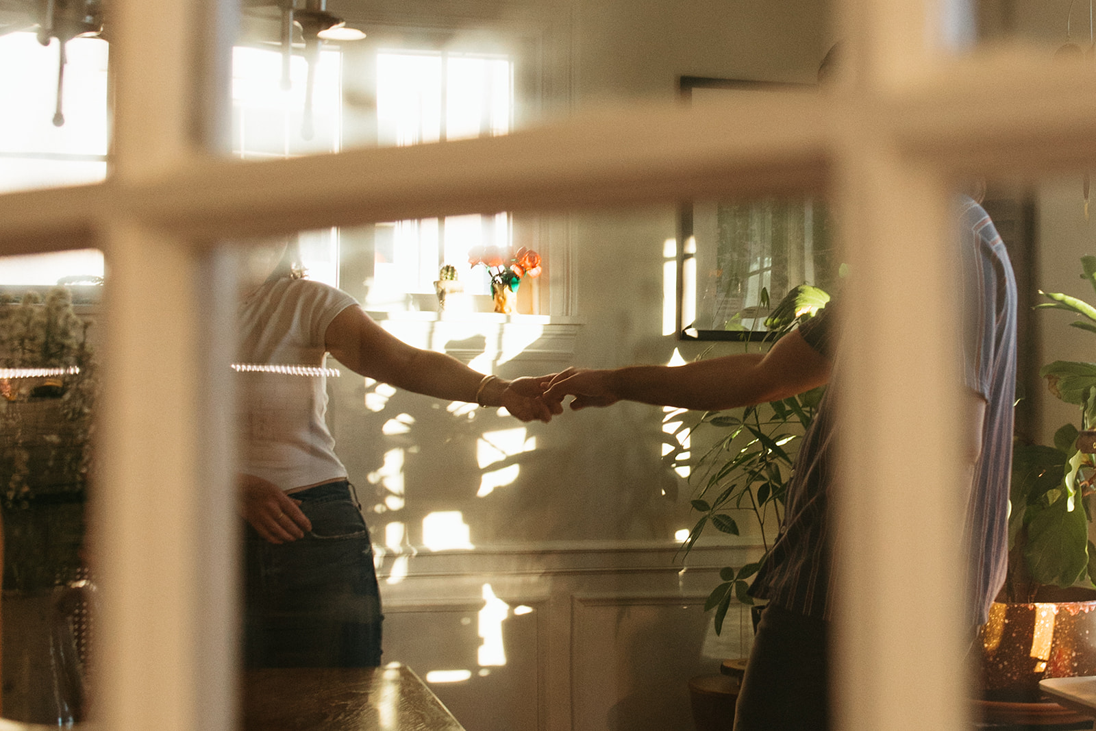 At-Home Engagement Session in Boston - Maddy Bethune Photography